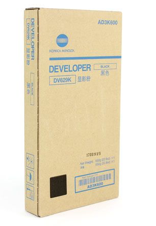 Konica Minolta (AD3K600) DV629K Black Developer