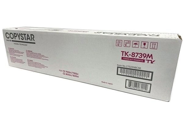 Kyocera Magenta Toner Cartridge TK8737M
