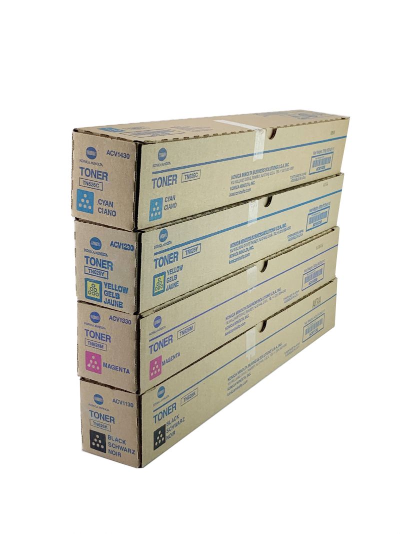 Konica Minolta Toner Cartridge Set TN626CYMK